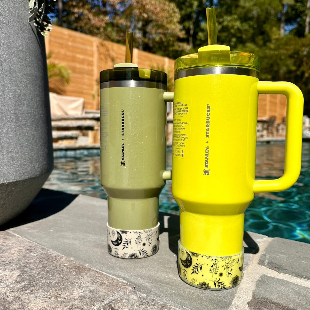 Boho It’s Magic Print Silicone Boots for Tumblers EXCLUSIVE – Platinum ...