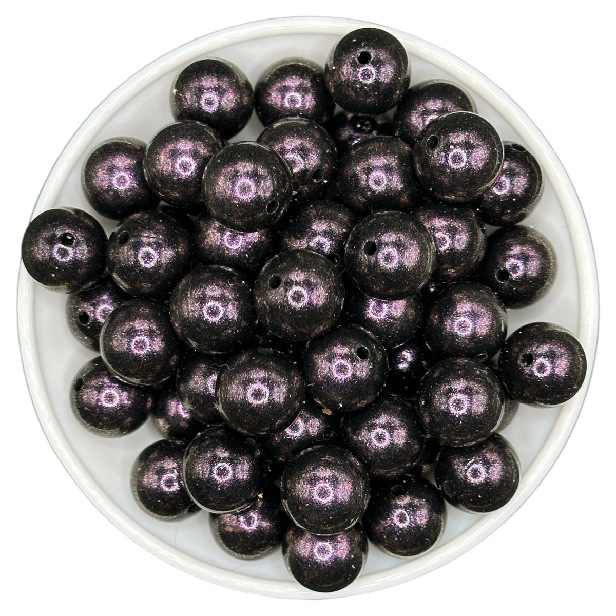 15-129 Licorice Opal 15mm Silicone Bead – Platinum Moose Beads and Supplies