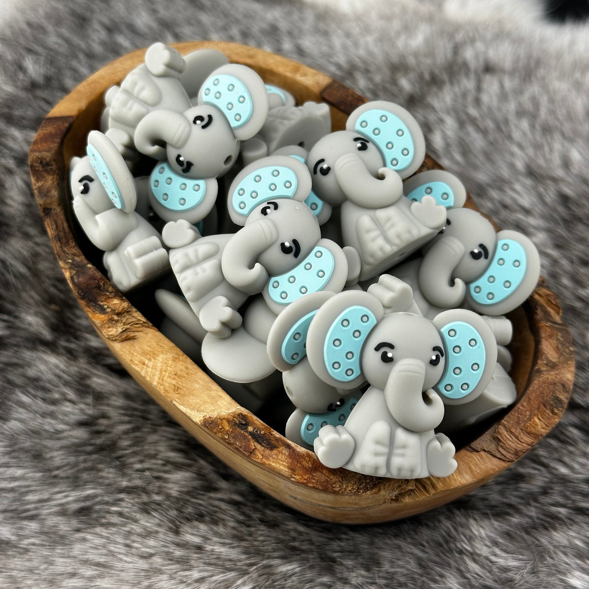 S-1032 Elliot the 3D Elephant Silicone Focal EXCLUSIVE – Platinum Moose ...