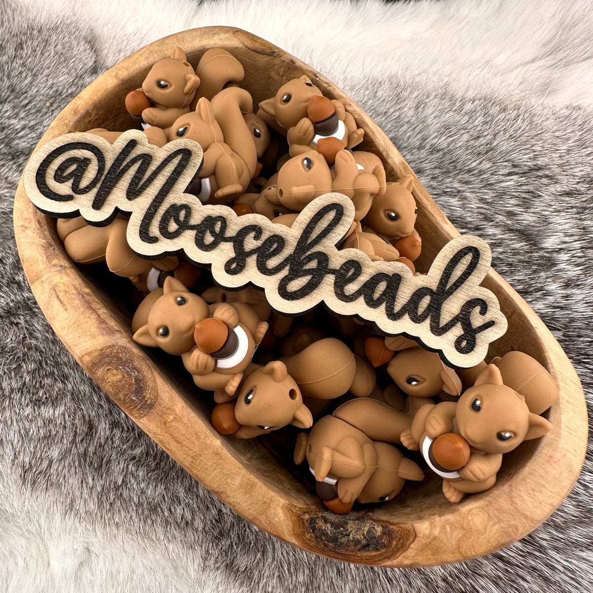 S-61 Stevie the 3D Squirrel Silicone Focal EXCLUSIVE – Platinum Moose ...