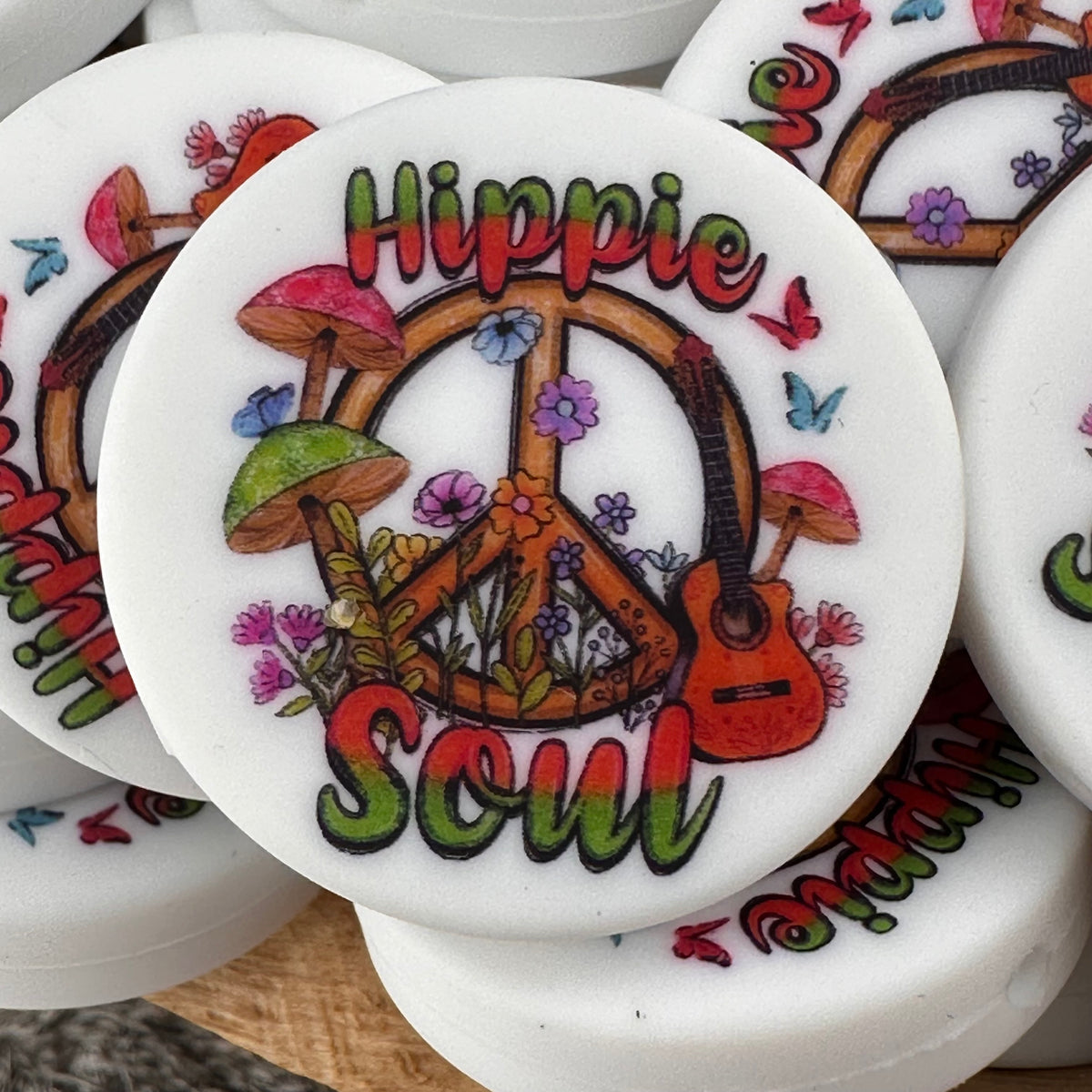 S-1164 Hippie Soul Printed Silicone Focal EXCLUSIVE – Platinum Moose ...