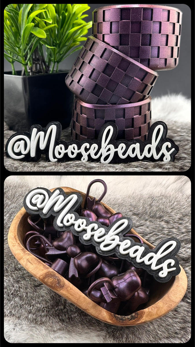 BST-71 Black Chroma SILICONE Bow Straw Topper EXCLUSIVE – Platinum ...