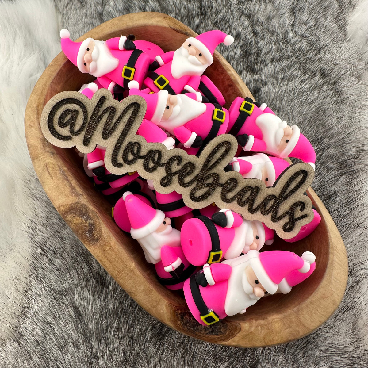 S-1038 Hot Pink 3D Santa Silicone Focal EXCLUSIVE – Platinum Moose ...