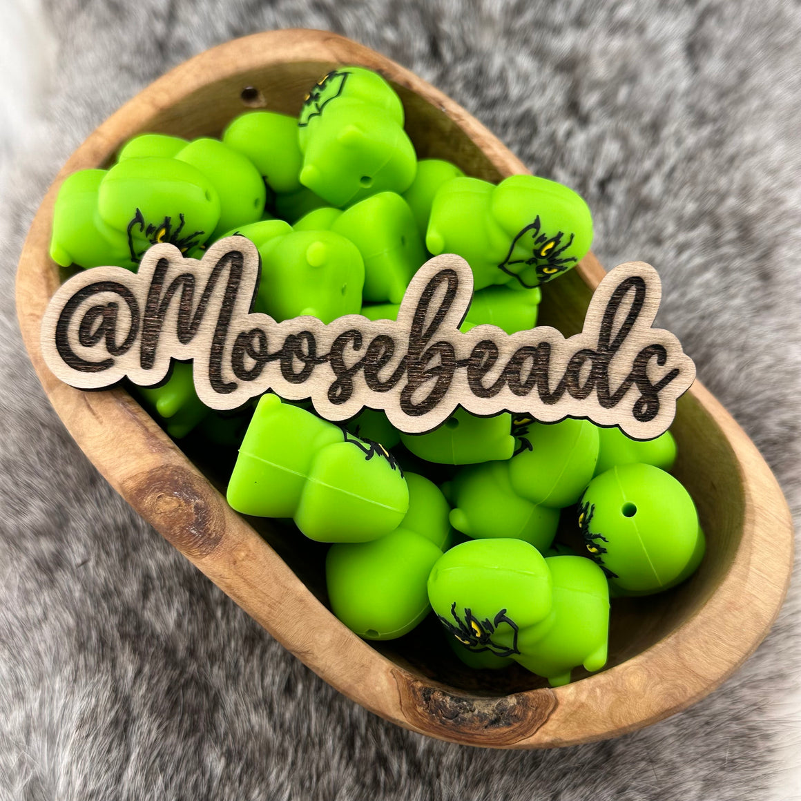 Silicone focals, beads, DIY supplies. Lots of Bubblegum beads ...