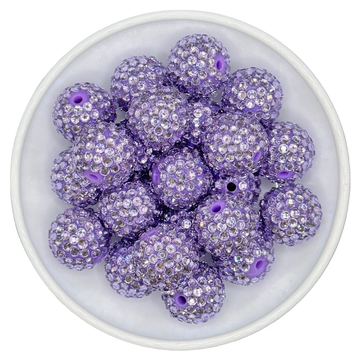 R3 Lavender Rhinestone – Platinum Moose Beads and Supplies